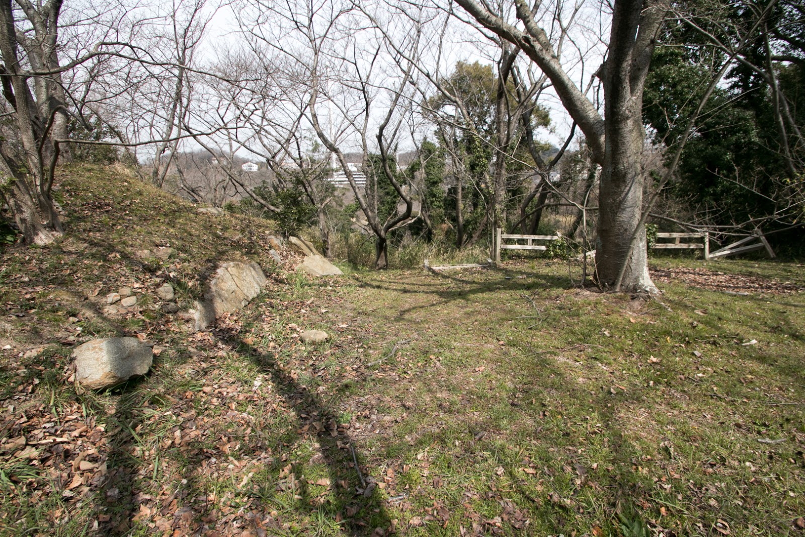Shimotsui Castle -Castle looking down straight and bridge- | Japan ...