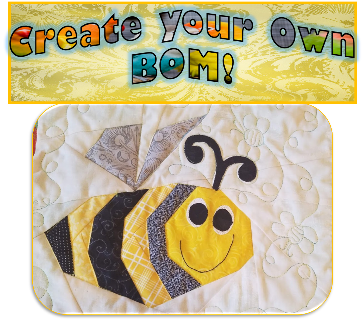 Dreamworthy Quilts: Create your own BOM check in linky, 15 min to ...