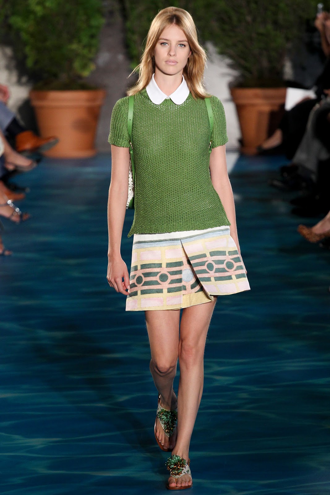 tory burch s/s 14 new york | visual optimism; fashion editorials, shows ...