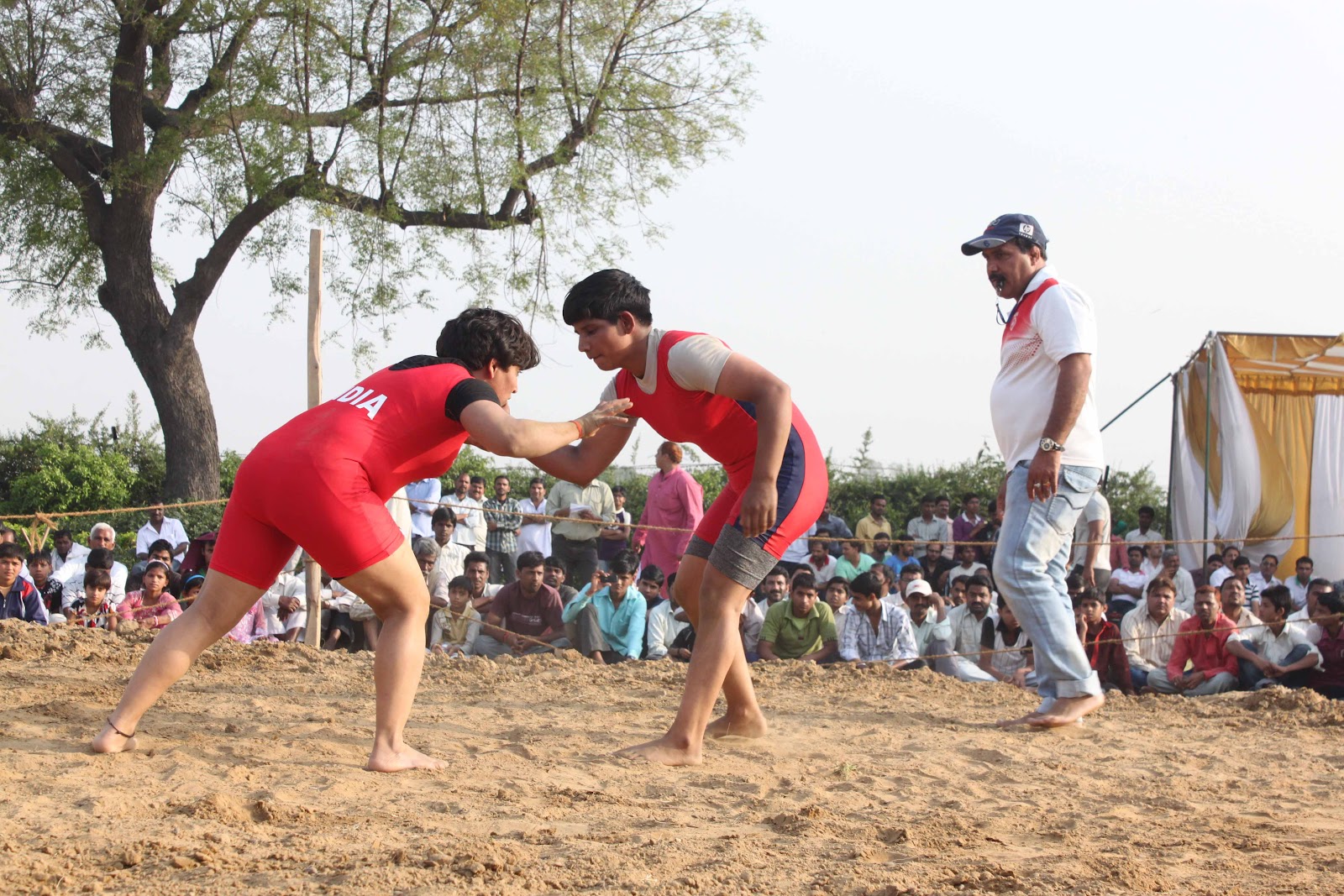 KUSHTI कुश्ती - Traditional Indian Wrestling: Kushti Photos By Peter De Goa
