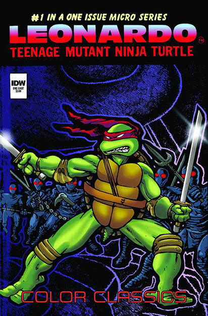 TMNT Color Classics Leonardo #1 - Variant Cover Guide