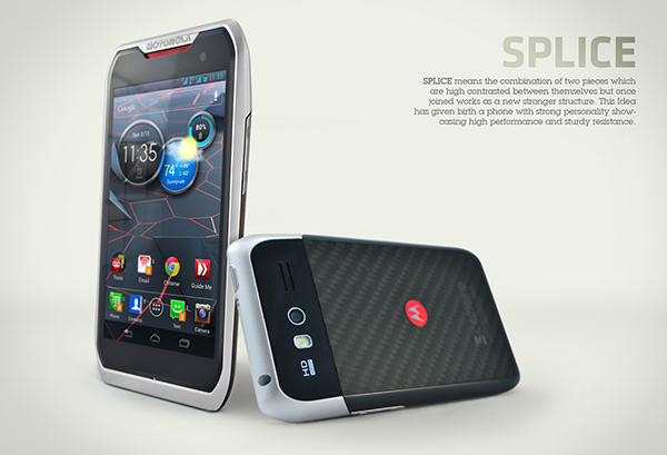 Motorola SPLICE concept phone - Motorola Lovers