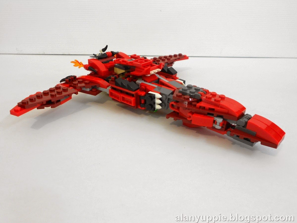 Alanyuppie's LEGO Transformers: LEGO 31032 Alternate Mode: Infernus ...