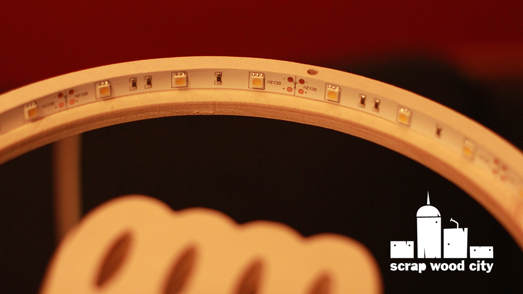 scrap wood city: How to make a light bulb shaped, wooden lamp