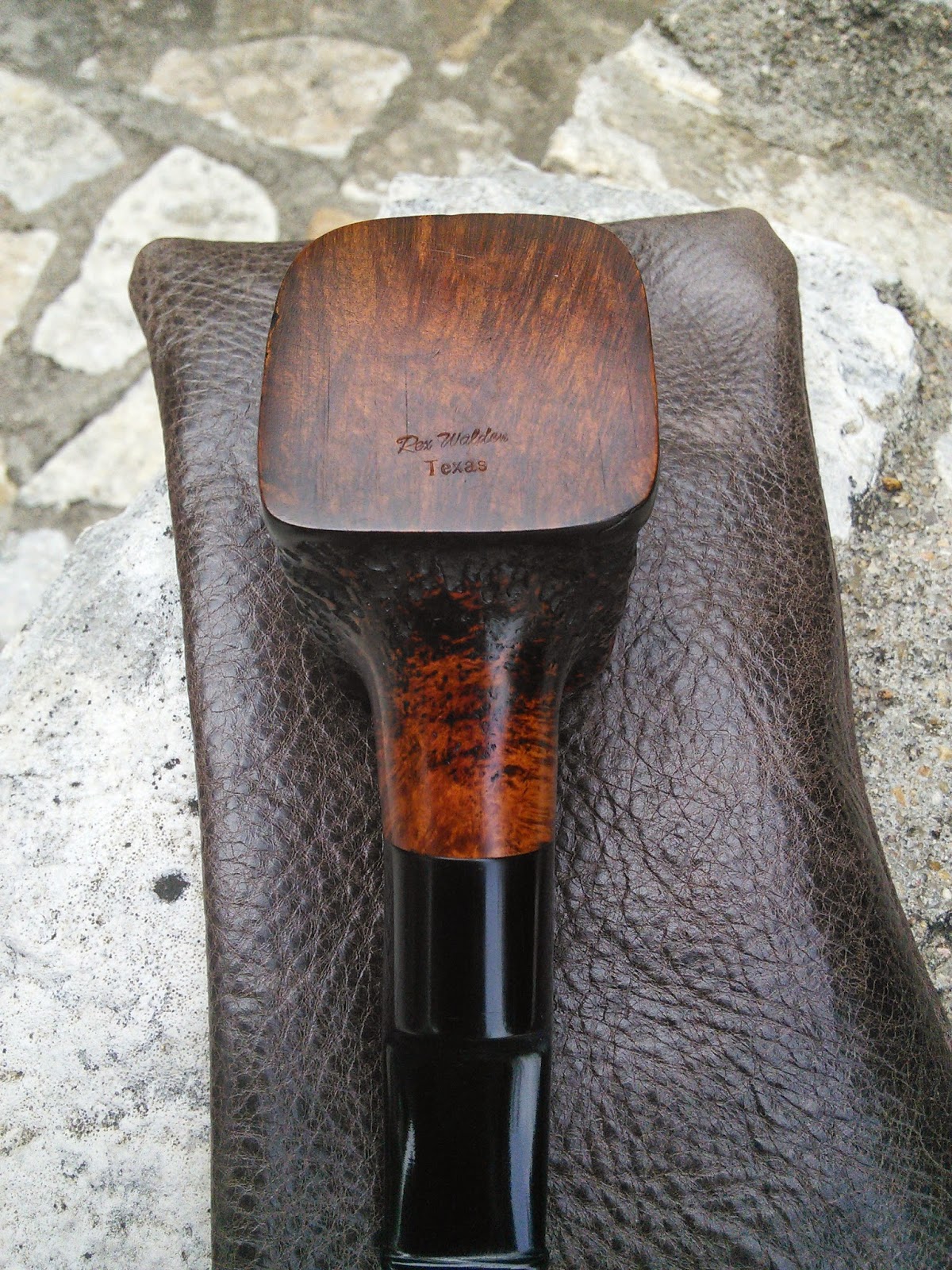 Rex Walden Pipes: Custom Briar Poker Tobacco Pipe by Rex Walden "Thor's ...