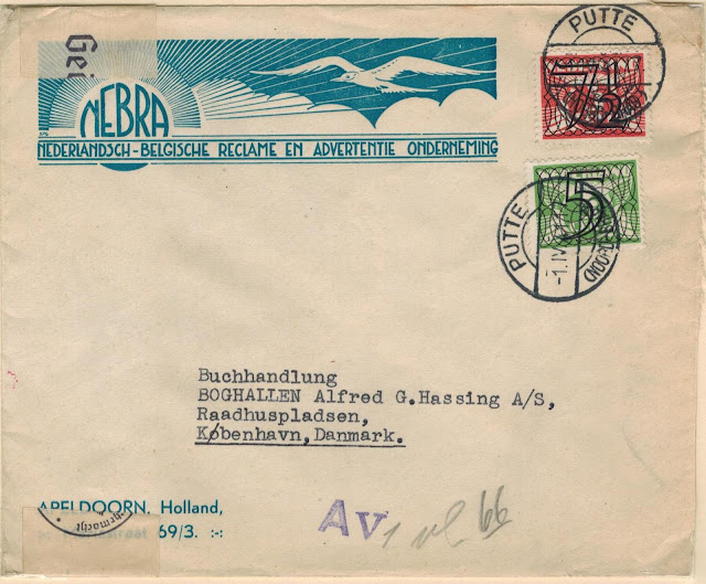 Netherlands Postal History: International Letter Rates and Services ...