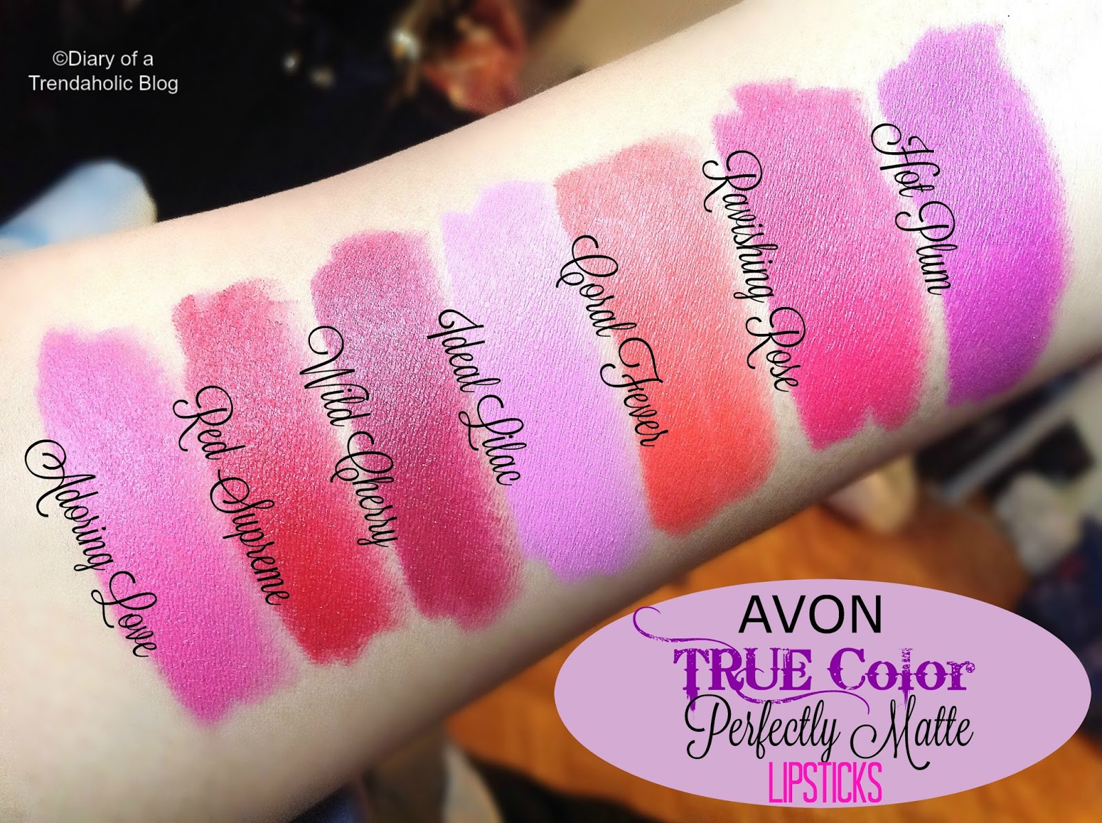 Diary of a Trendaholic : Avon True Color Perfectly Matte Lipstick ...