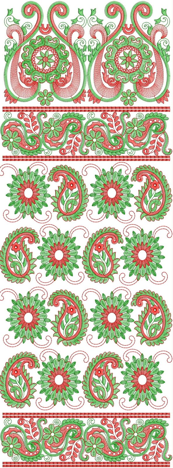 Embroidery: South Indian Saree Emb Designs