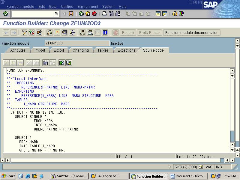 Sap Real Time Scenarios Modularization Techniques