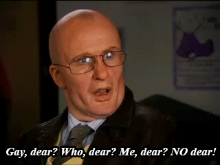thirty days 'til thirty: Seven days 'til Thirty...Gay GIF Journey...