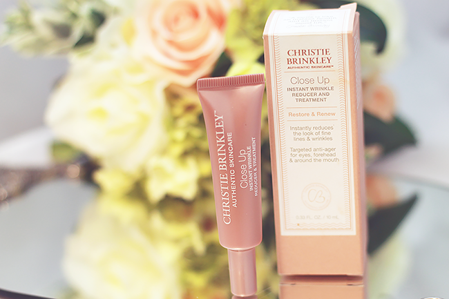 Review: Christie Brinkley CLOSE UP Wrinkle Reducer & Treatment - A Good Hue
