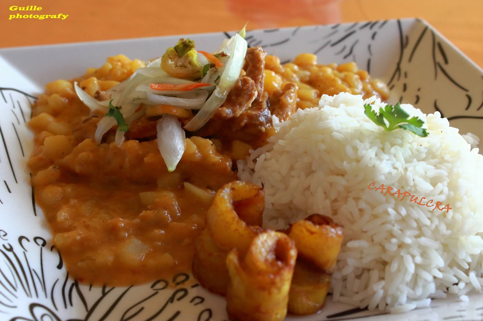 SABORES DE MI TIERRA Y DEL MUNDO: CARAPULCRA CHINCHANA