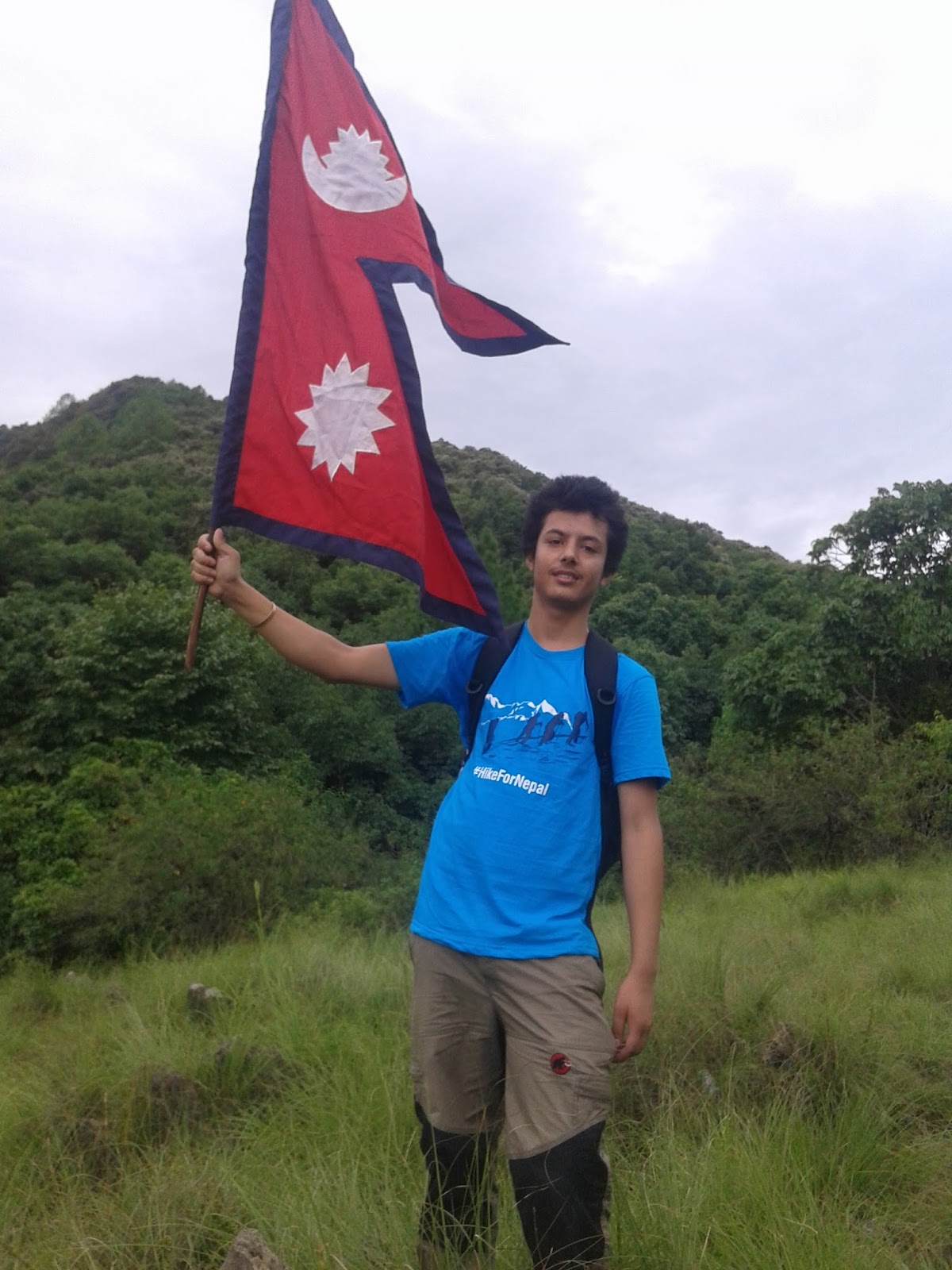pradeep subedi: Hiking at Nagarjung