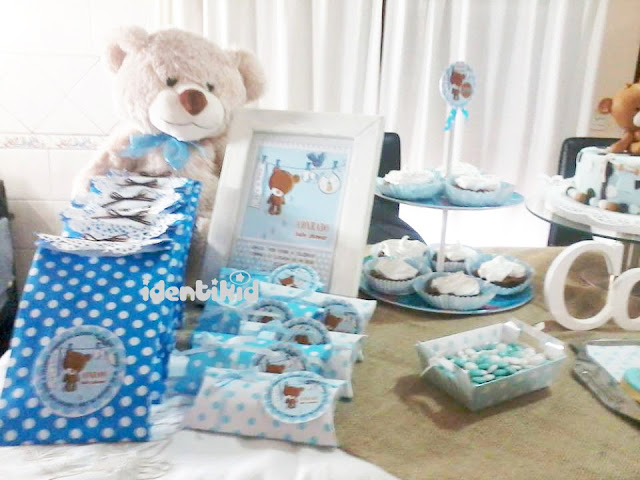 IDENTIKID diseño grafico para eventos: BABY SHOWER- Banderin, Cartel de ...