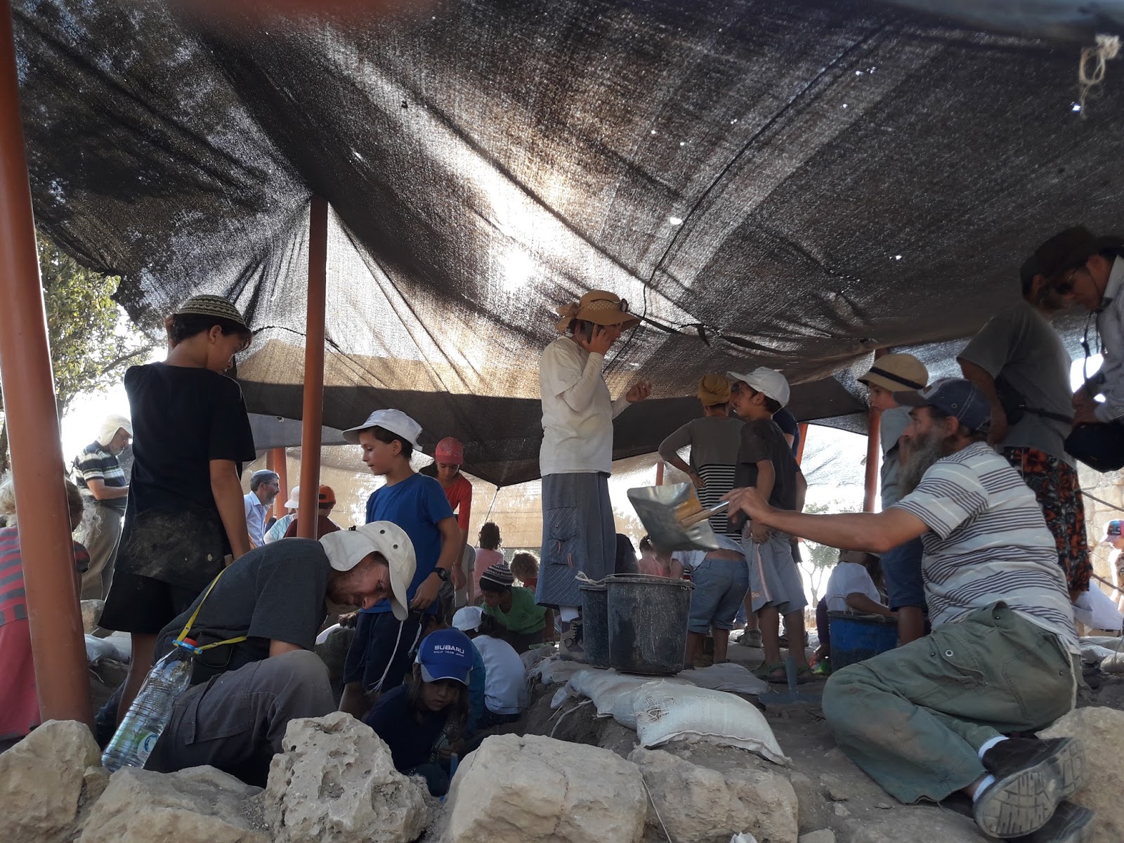 Tel Shiloh, We are All Archeologists - Israel Blogger