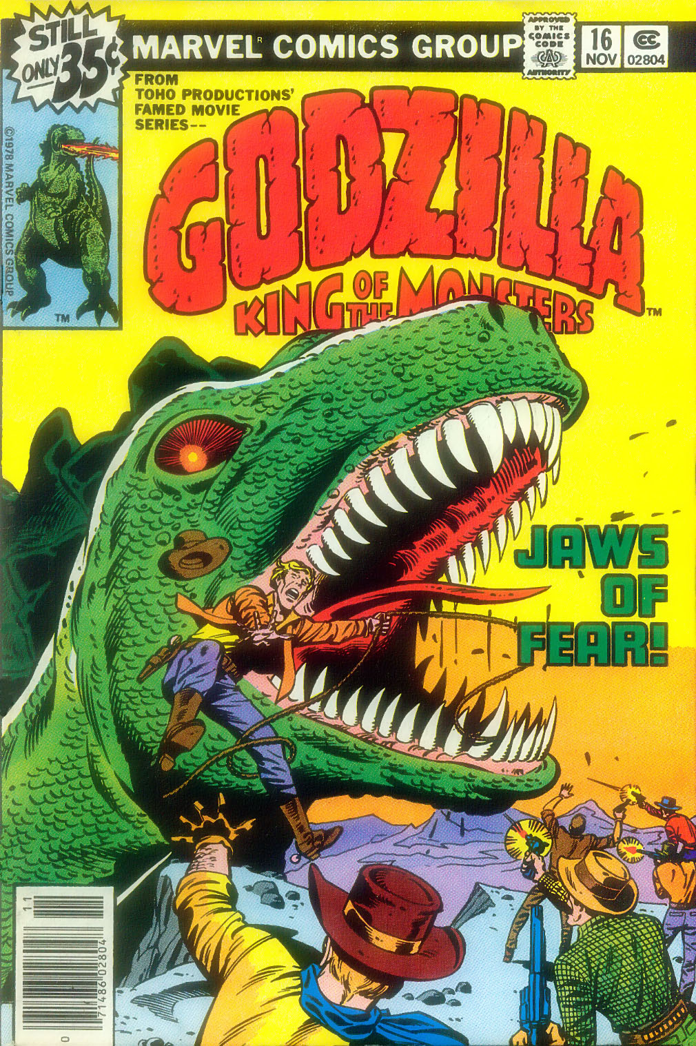 STARLOGGED - GEEK MEDIA AGAIN: 1977: GODZILLA: THE MARVEL COMICS YEARS