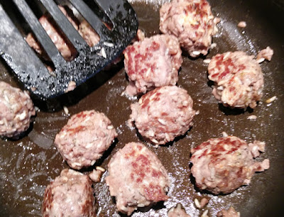 Meatballs with Lemon Ugly Sauce