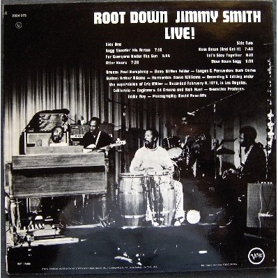ZEPPELIN ROCK: Jimmy Smith - Root Down (1972): Crítica Review (Full album)