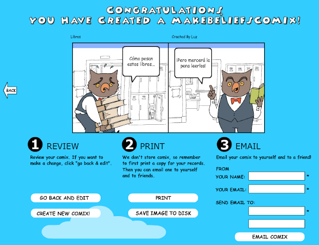 Todo está en la nube: Cómics con Make Beliefs Comix