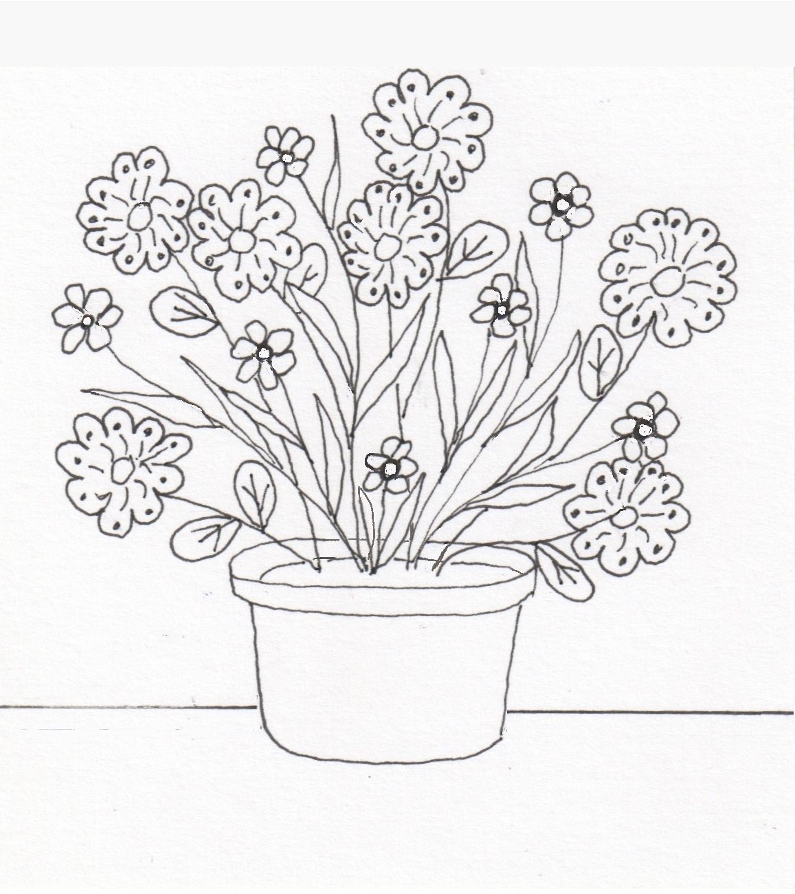 Planter Coloring Pages Coloring Pages