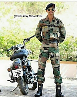 LIEUTENANT COLONEL OF INDIAN ARMY ARTILLERY REGIMENT 159 PRAVEEN MANI