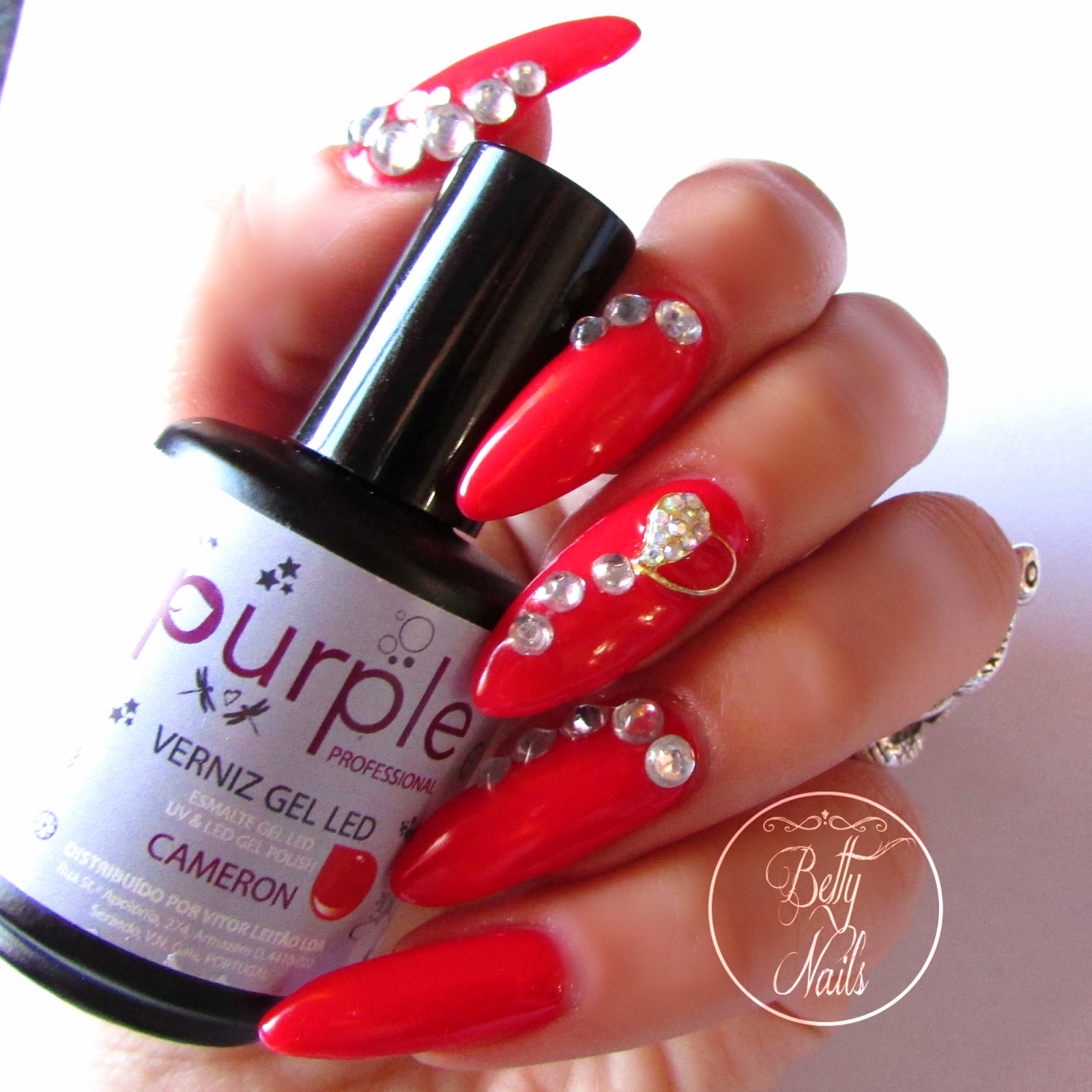 Betty Nails: Valentines Day Nails & Crochet Cupid #mumdidit
