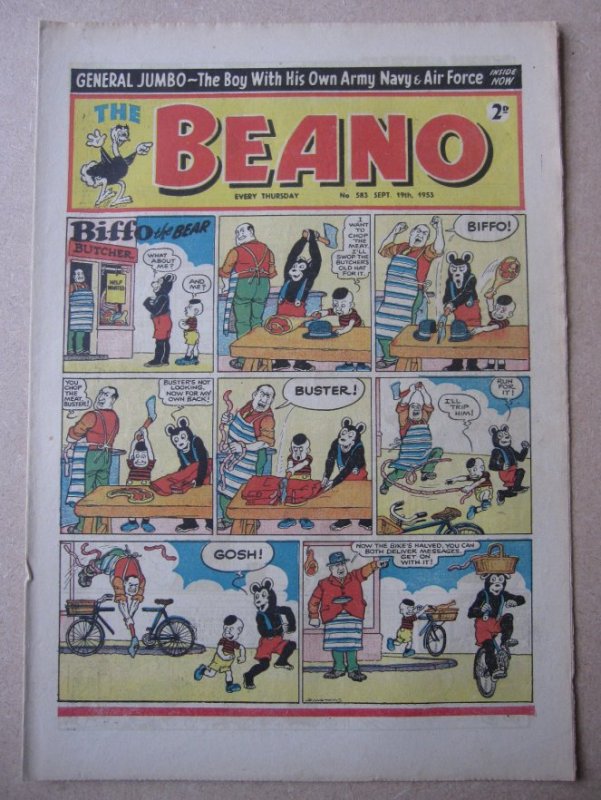 Wacky Comics!: Beano Beginnings - General Jumbo!