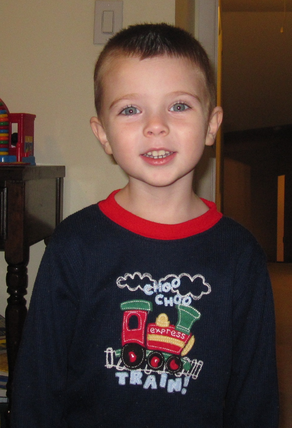 The Good Family: Happy 38-month birthday, Caleb Luke!