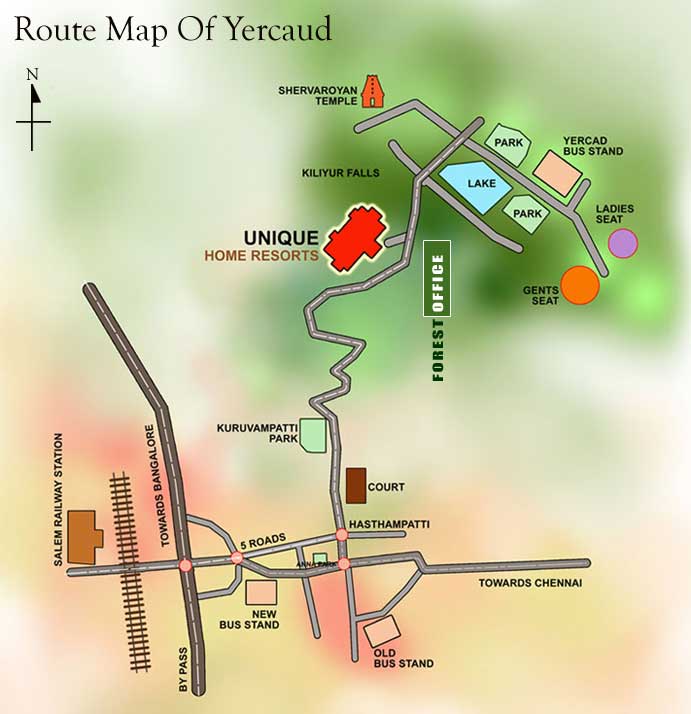 Yercaud Tourism - Places to visit in Yercaud