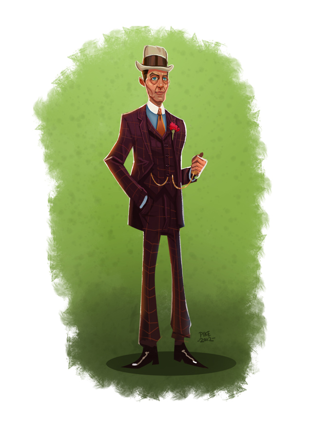 The Art of Brandon Pike: Nucky Thompson
