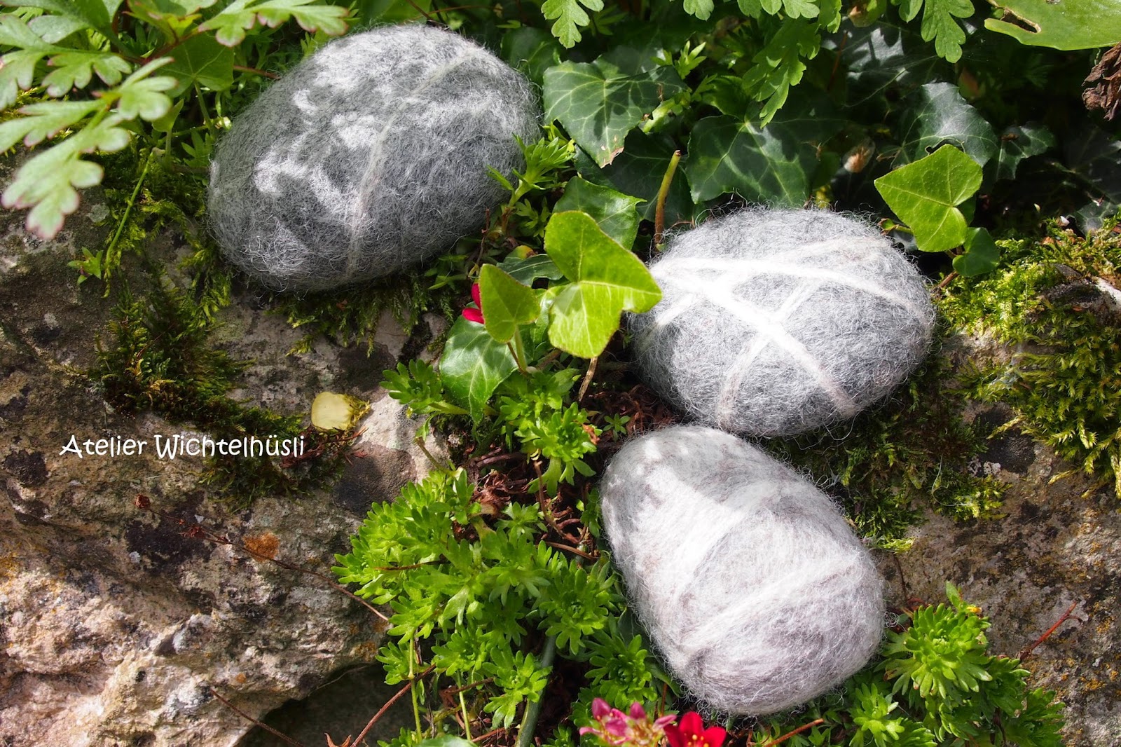 Atelier Wichtelhuesli : FILZIGES GESTEIN