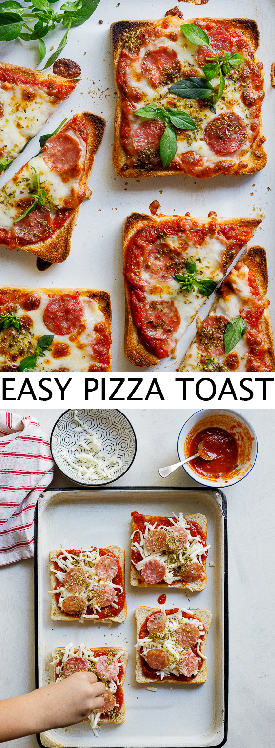 EASY PIZZA TOAST
