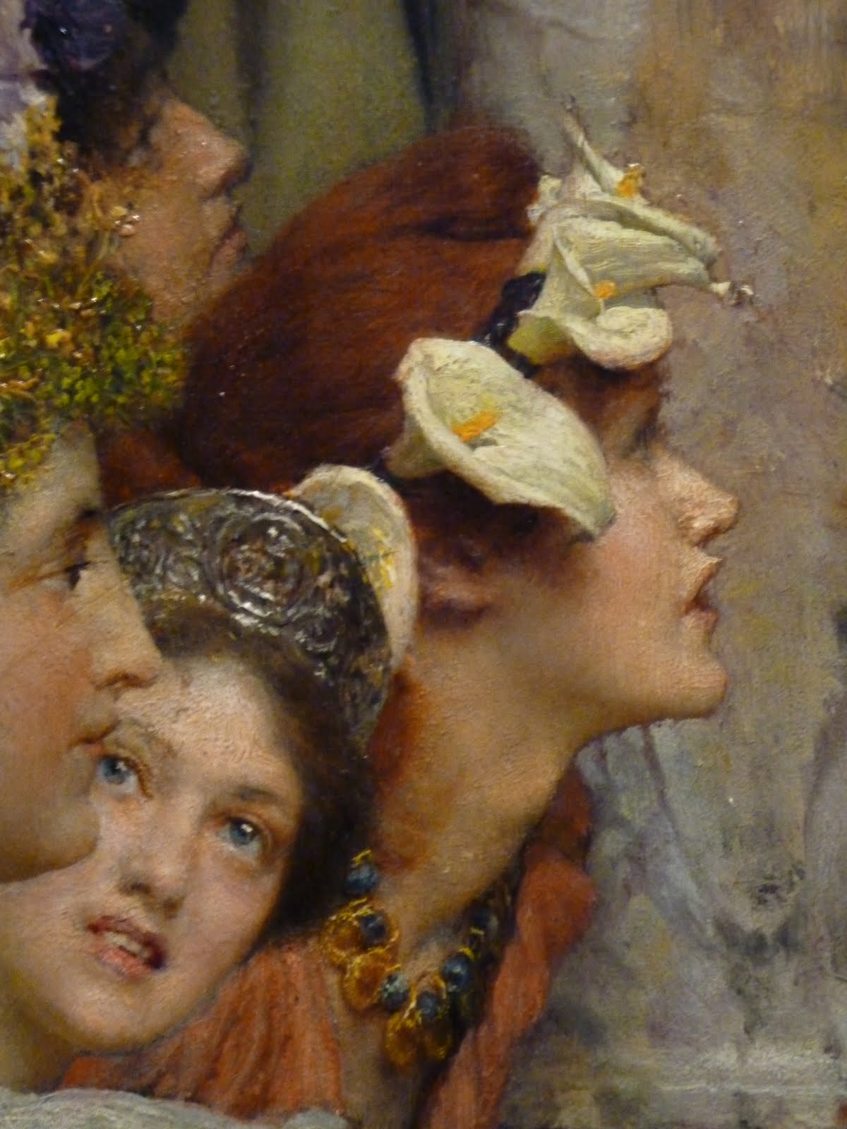 British Art: Lawrence Alma-Tadema - Spring detail