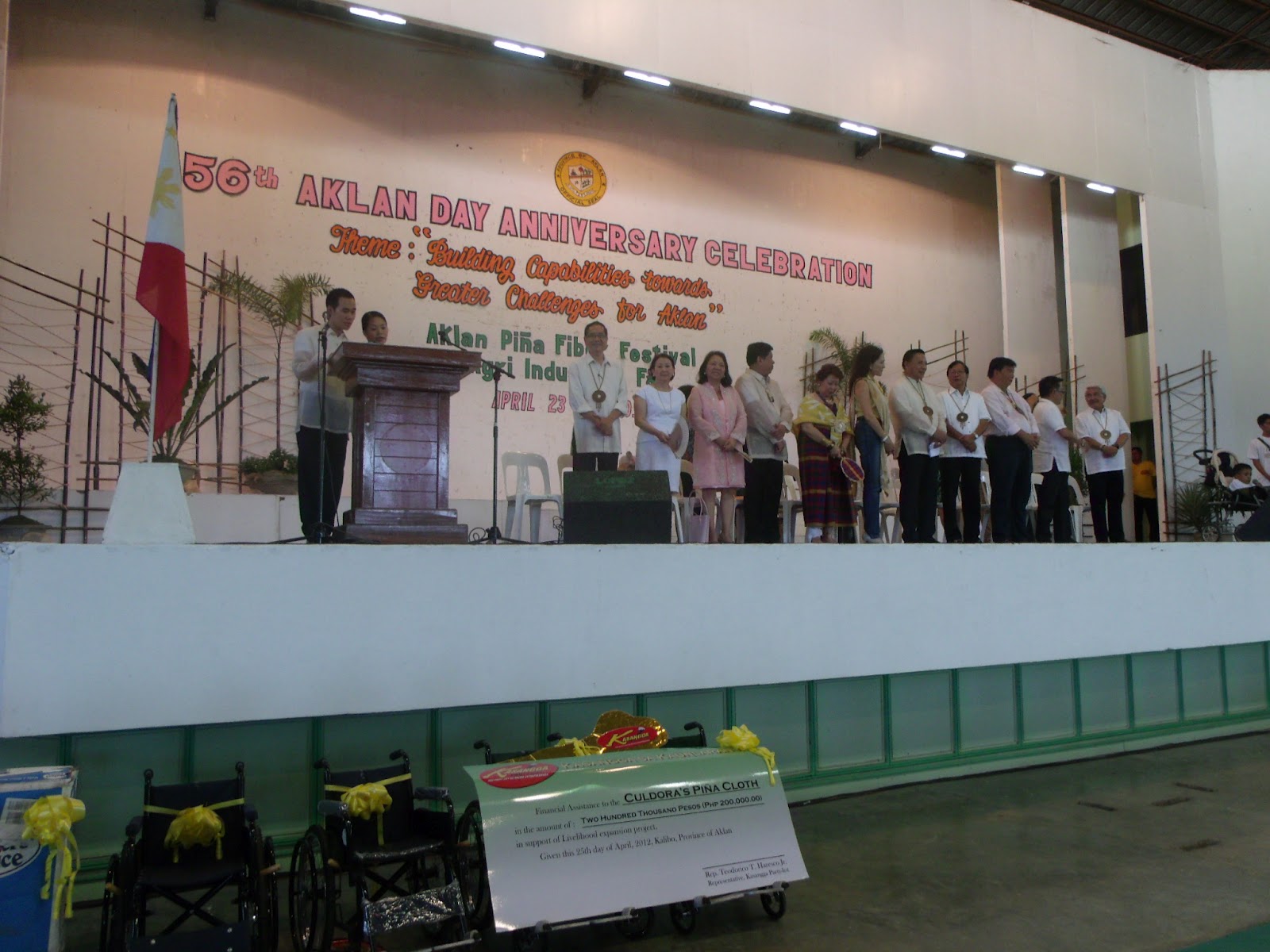 MADYAAS PEN: 56th Aklan Day Celebration