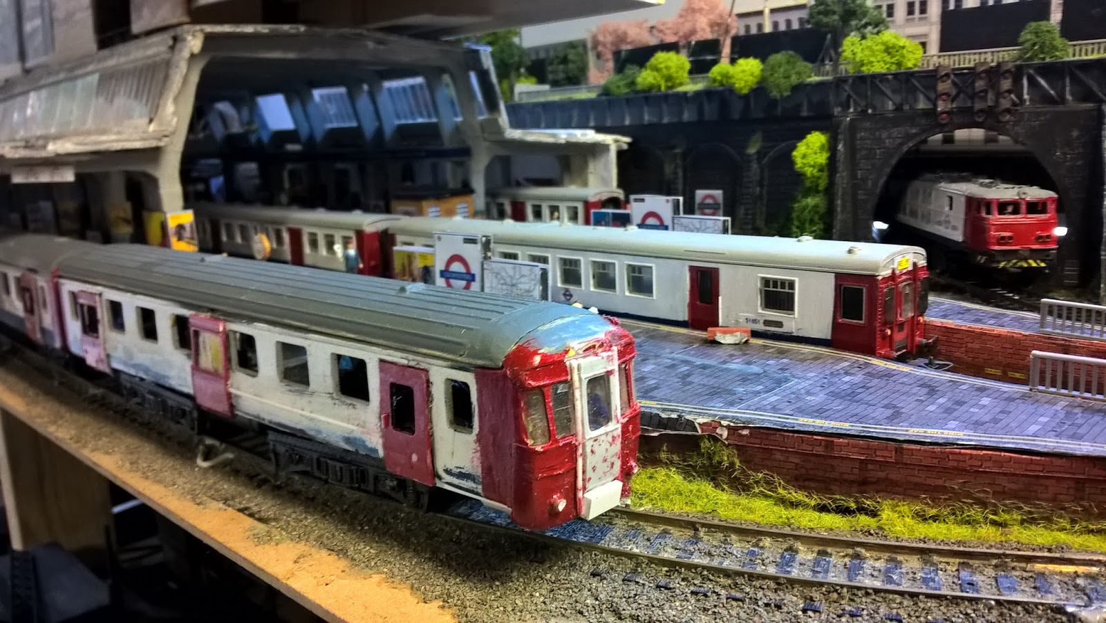 Underground train models