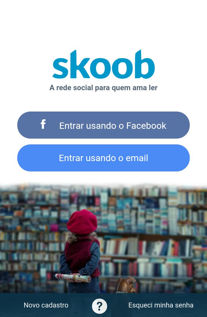 Skoob: Uma rede social para leitores.