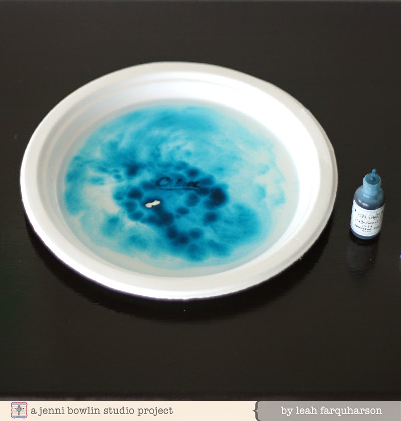 jbs inspiration: getting messy in the studio with ink bubbles