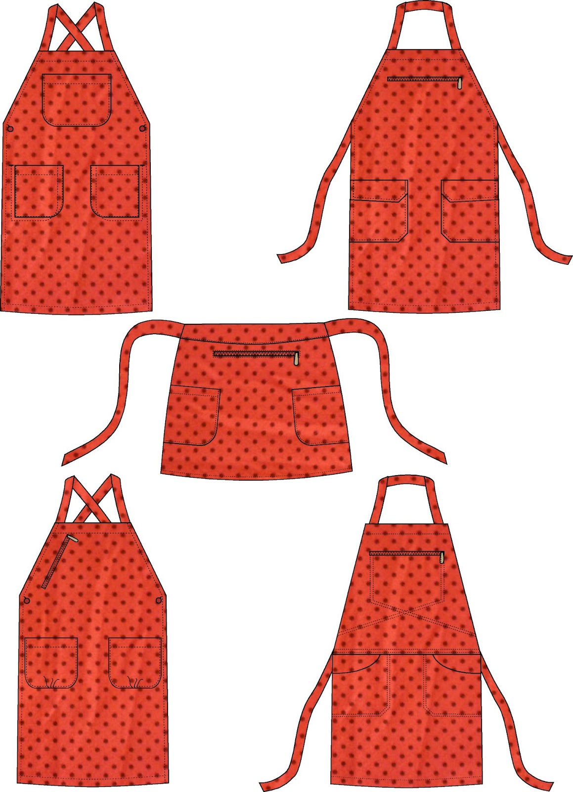 little heaven on the prairie: Celemek Sederhana