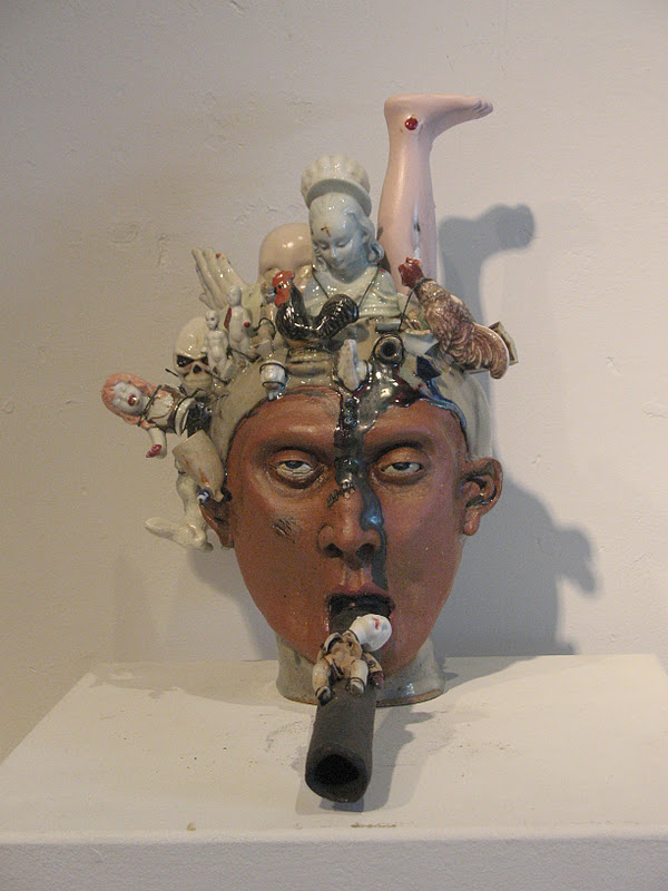 Peter Lenzo: Ceramic Heads and Face Jugs