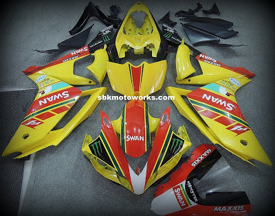 SBK Motoworks: Yamaha R1 2007/2008 Swan Yamaha Team BSB