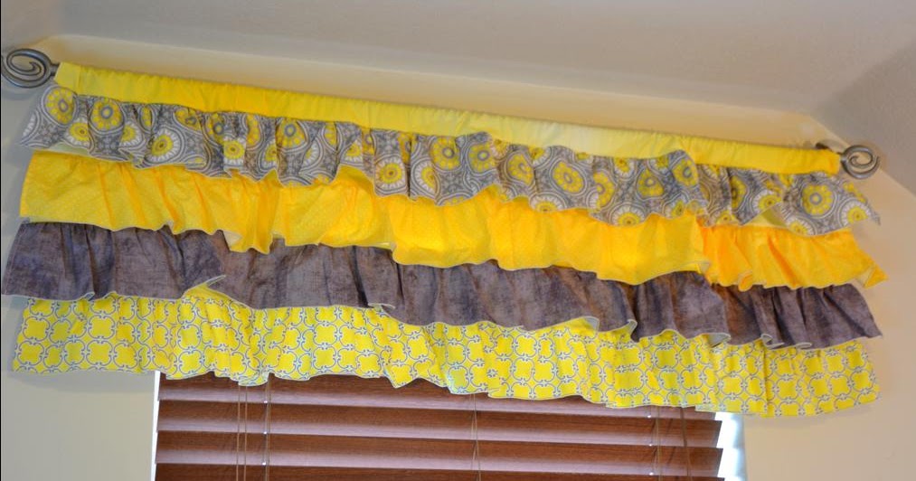 How to Sew Ruffle Valances on A Vision to Remember | A Vision to ...