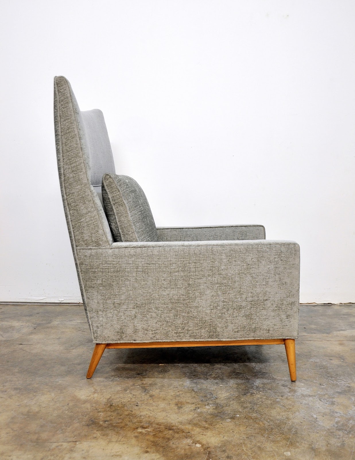 SELECT MODERN: Paul McCobb for Directional Model 314 High Back Lounge Chair