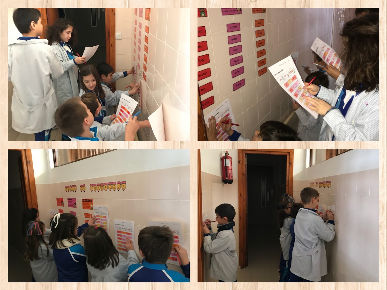 Aula de Virginia: Mural de gramática