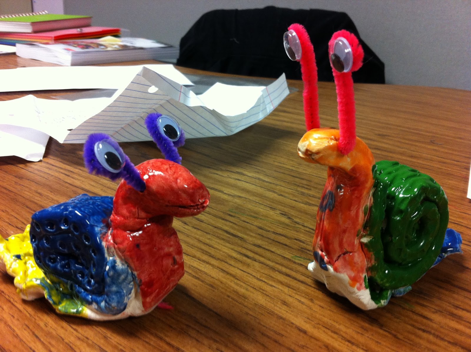 Drip, Drip, Splatter Splash: Clay Snails