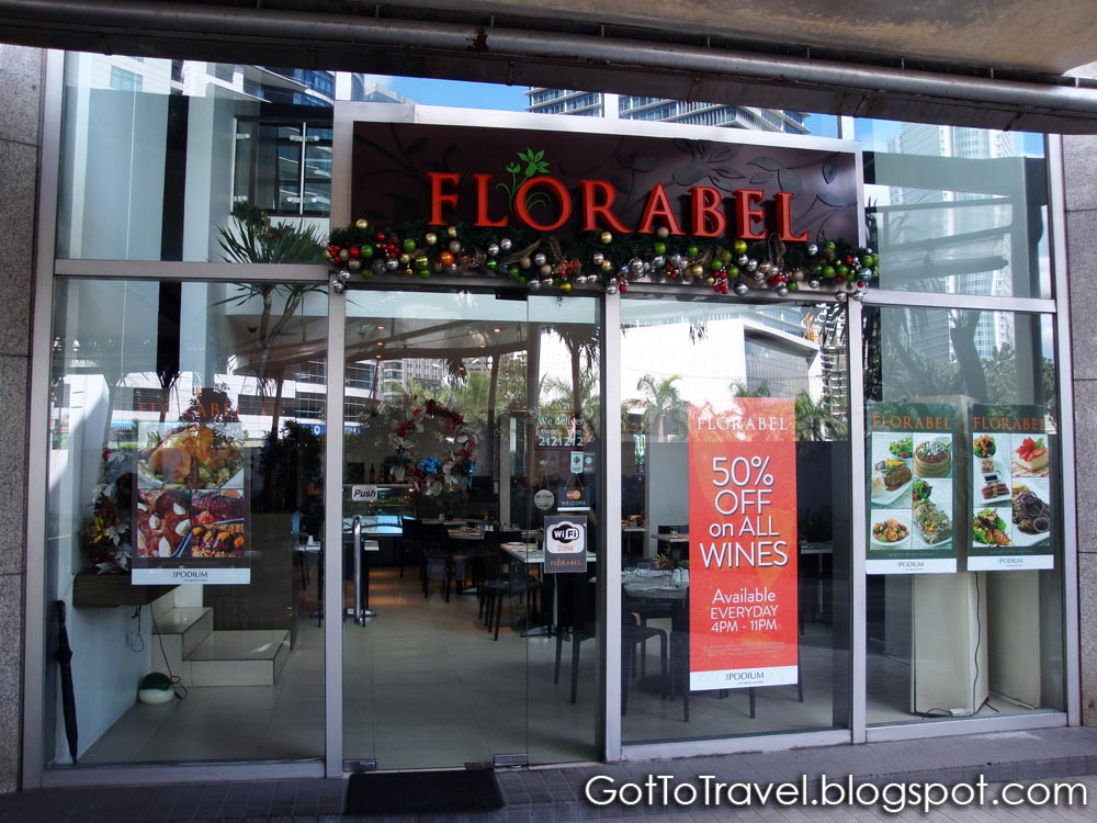Florabel Restaurant at Ortigas | Got to Travel