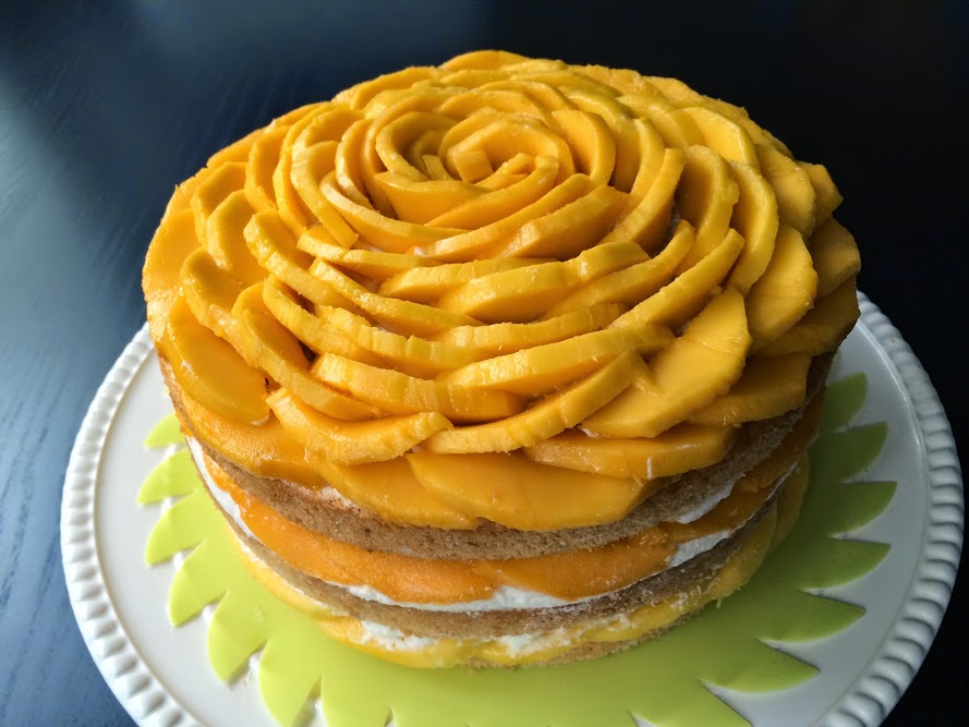 Fueling with Flavour: Mango Rose Layer Cake (Project 140718)