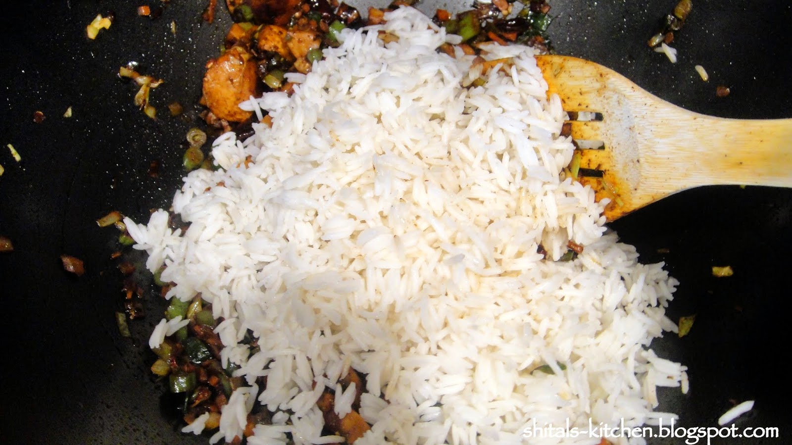 Shital's-Kitchen: Sichuan Fried Rice