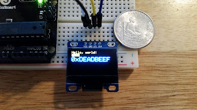 Big Boys Toys: DIYmall 0.96" inch yellow and blue OLED display module ...