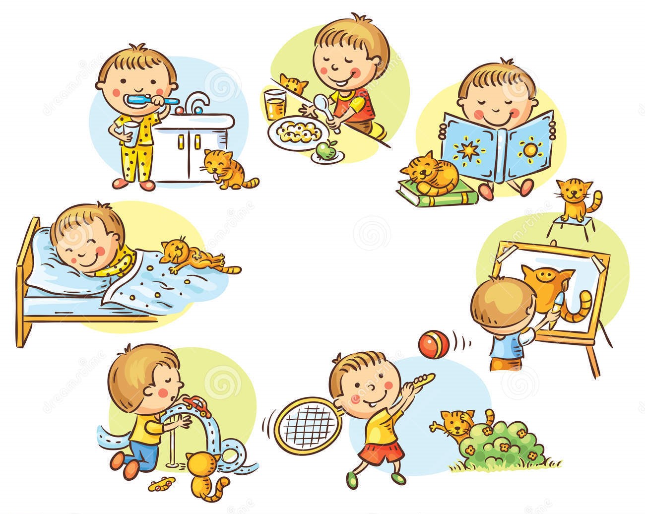 Educa-te-ka: Y en vacaciones...Rutinas!