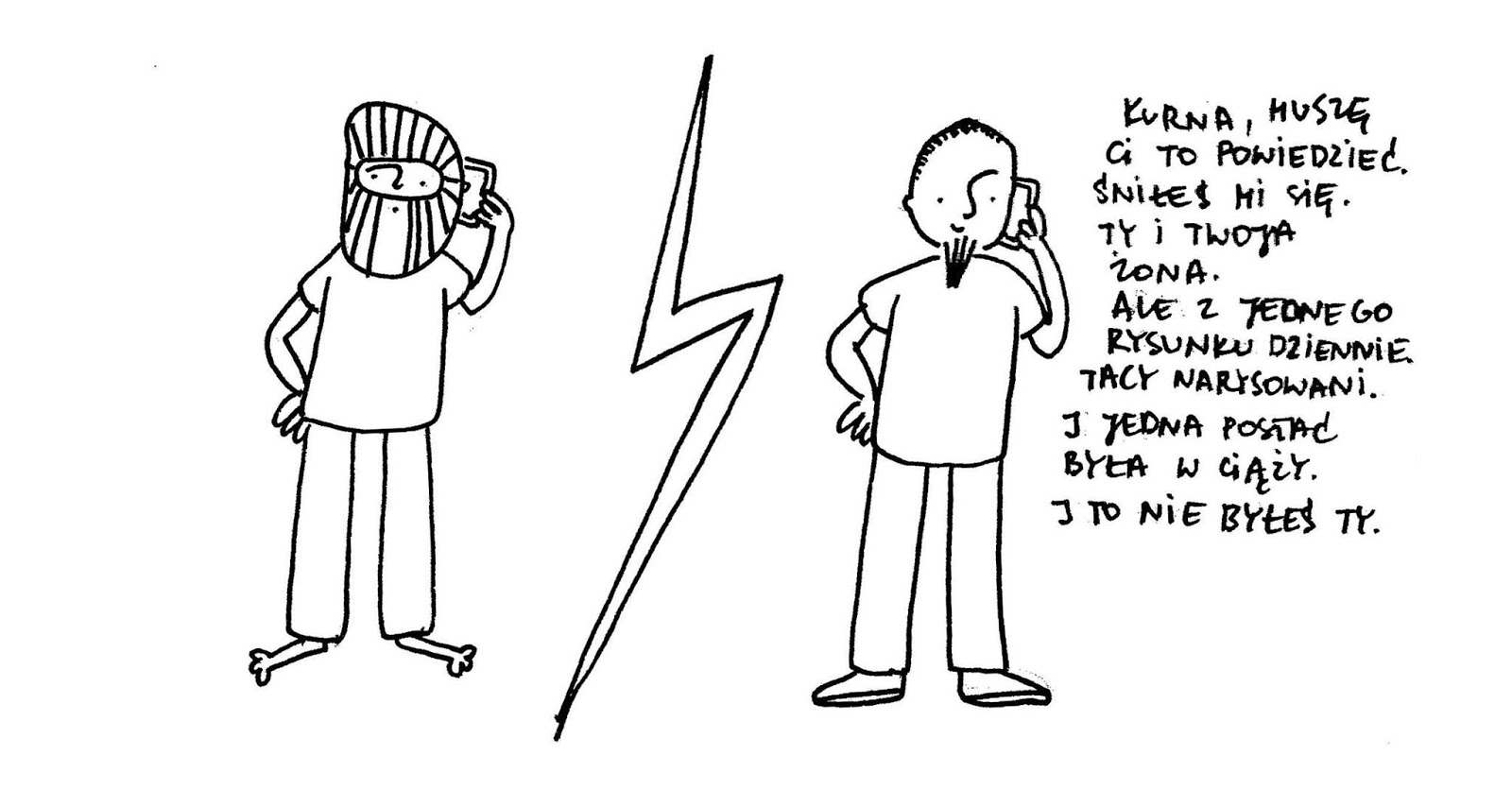 Jeden Rysunek Dziennie: SEN